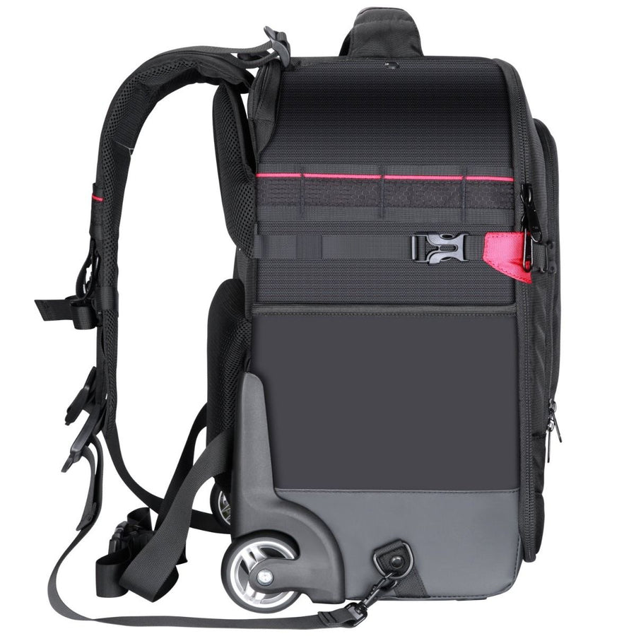Neewer 2-in-1 Rolling Camera Backpack Trolley for Secure Storage